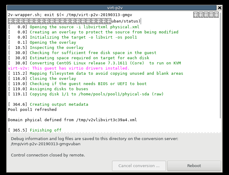 virt-p2v介绍 - Work Sink